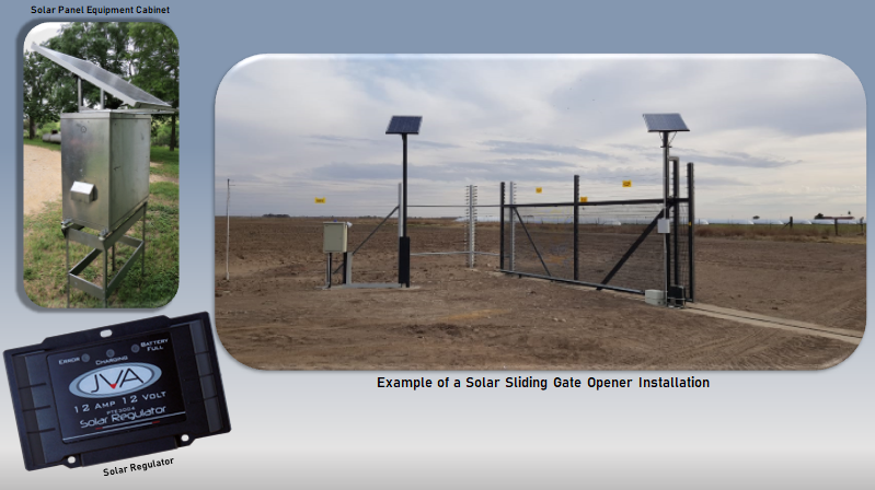 Ask Billy: What Makes up a Solar-powered Gate System? – JVA Monitored ...